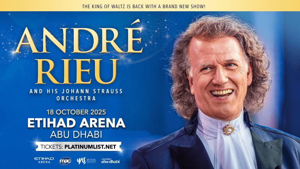 André Rieu & his Johann Strauss Orchestra at Etihad Arena in Abu Dhabi ...